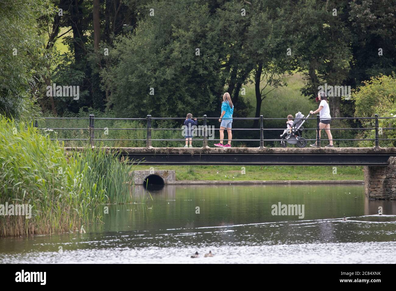 Meltham mills reservoir hi-res stock photography and images - Alamy