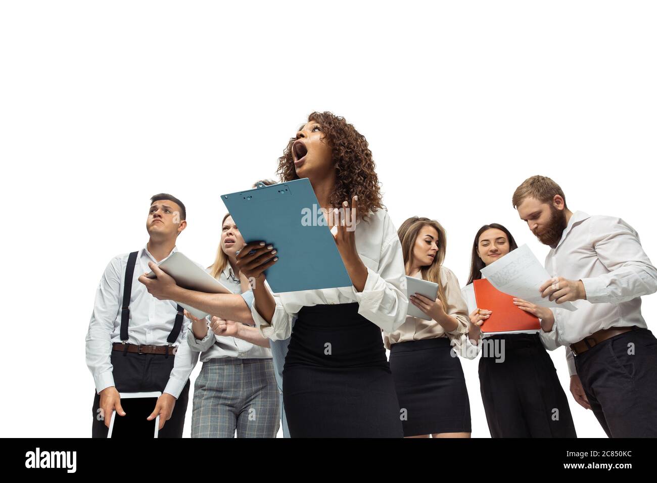 Stock market trader nervous hi-res stock photography and images - Alamy