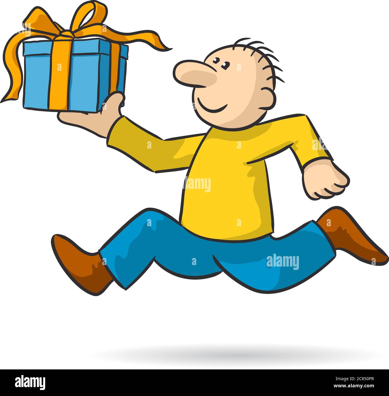 Running a shop Stock Vector Images - Alamy