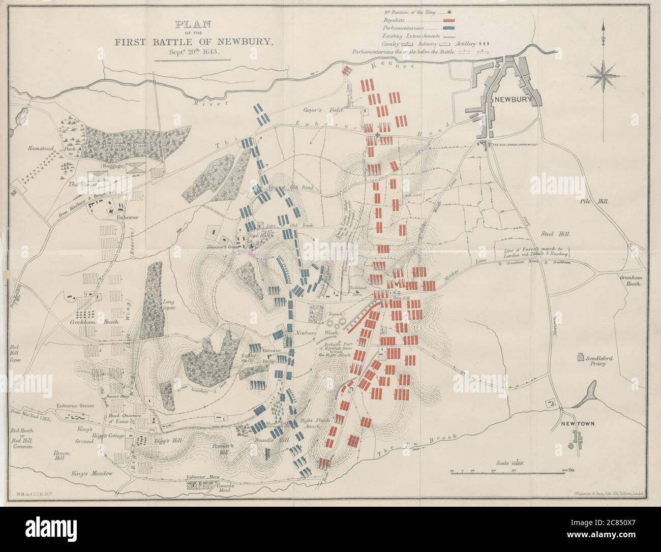 Map of civil war battles hi-res stock photography and images - Alamy