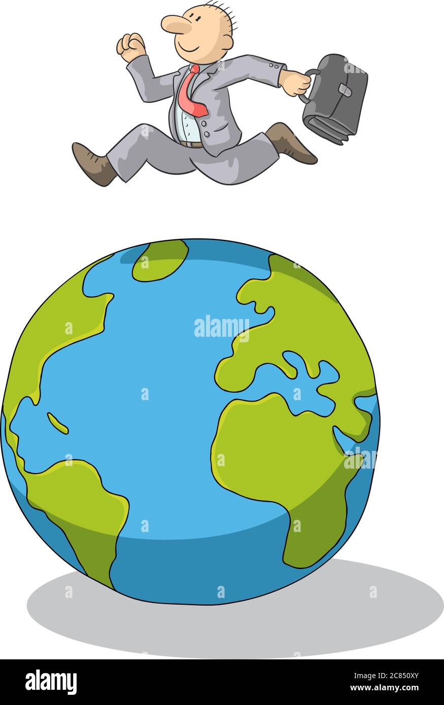 skip the world Stock Vector Image & Art - Alamy