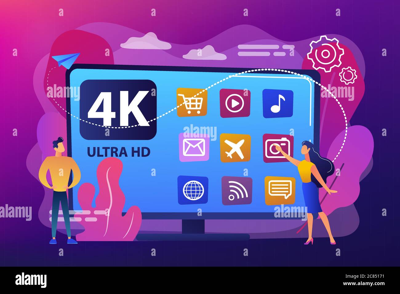 4k scene Stock Vector Images - Alamy