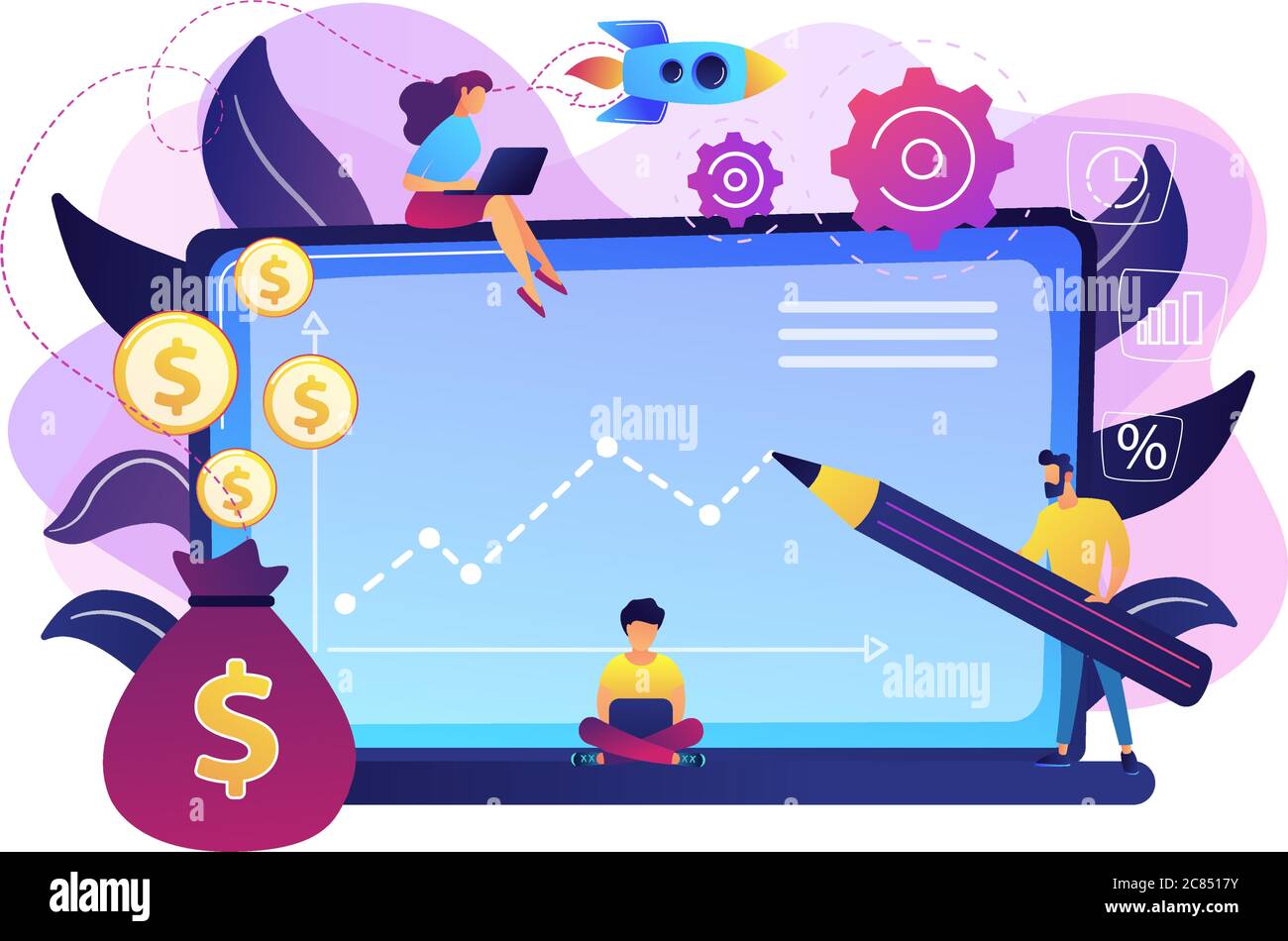 Investment fund concept vector illustration Stock Vector Image & Art ...