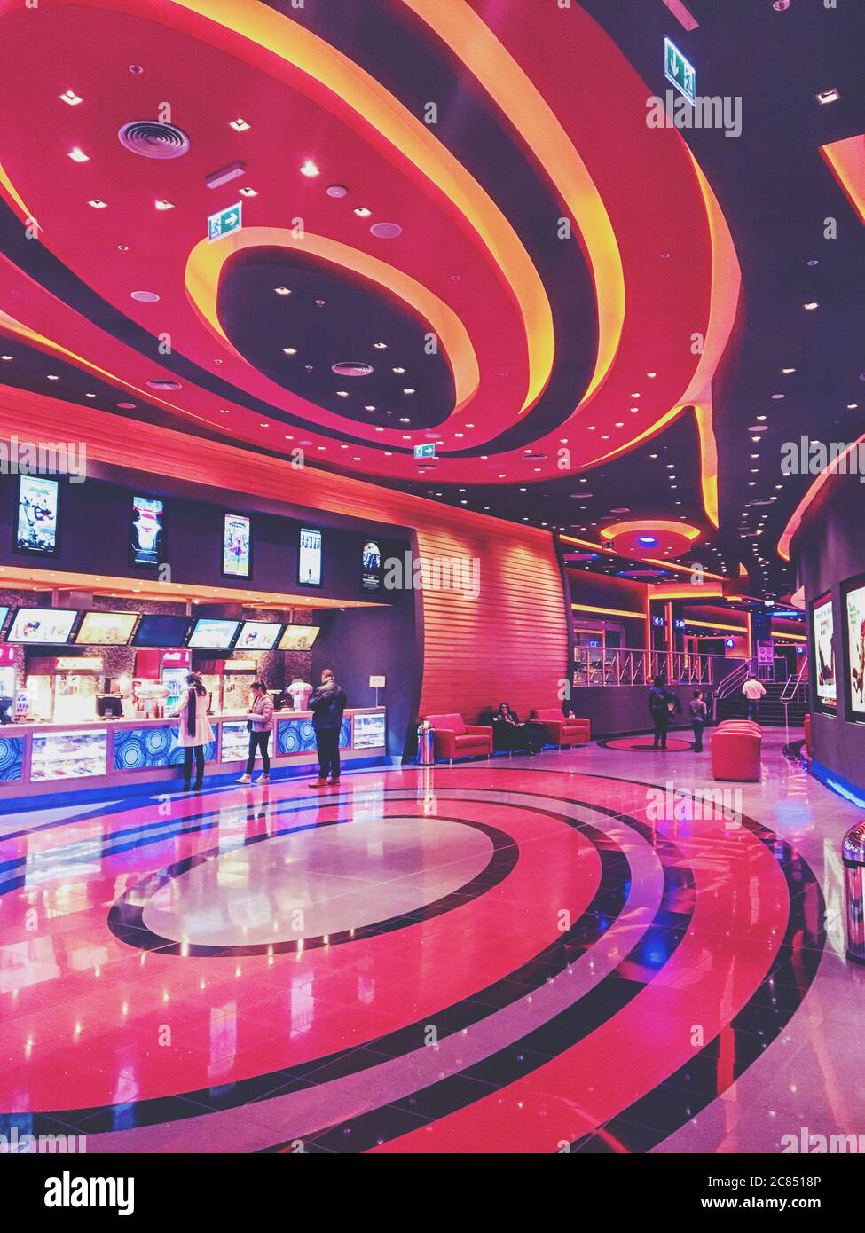 Cinema lobby hi-res stock photography and images - Alamy