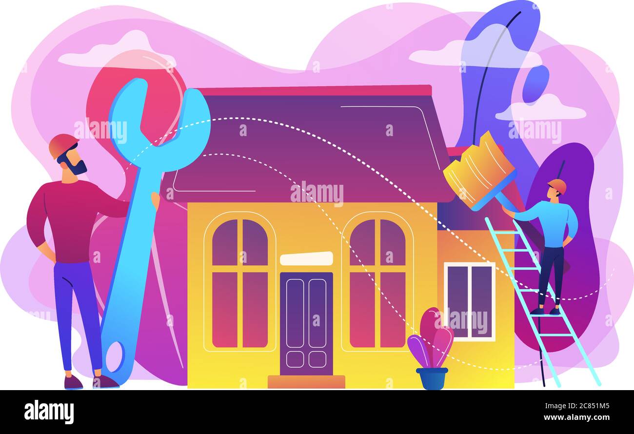 DIY repair concept vector illustration Stock Vector Image & Art - Alamy