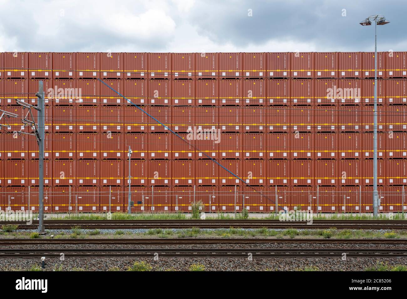 South american shipping containers hi-res stock photography and images ...