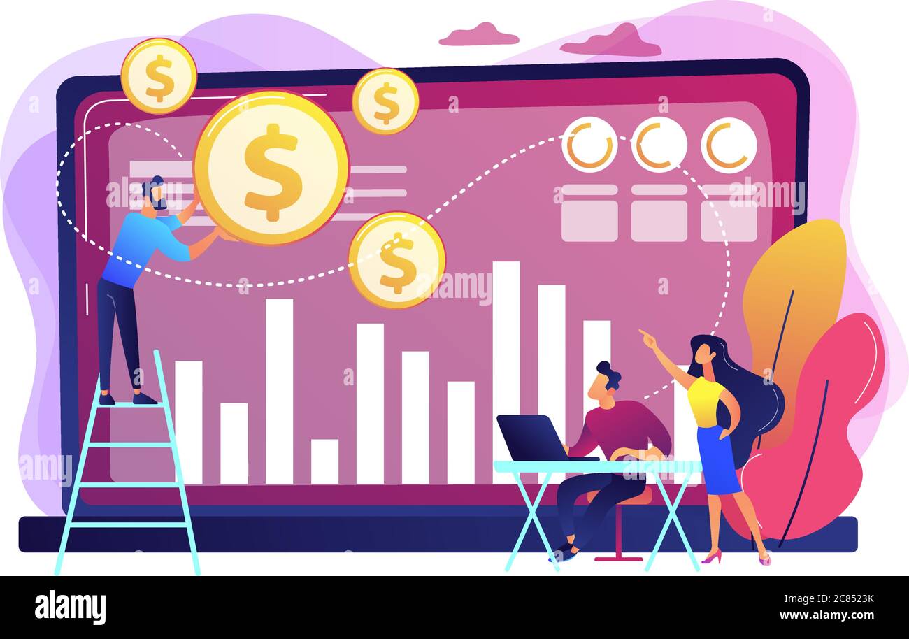 Data Monetization Concept Vector Illustration Stock Vector Image And Art