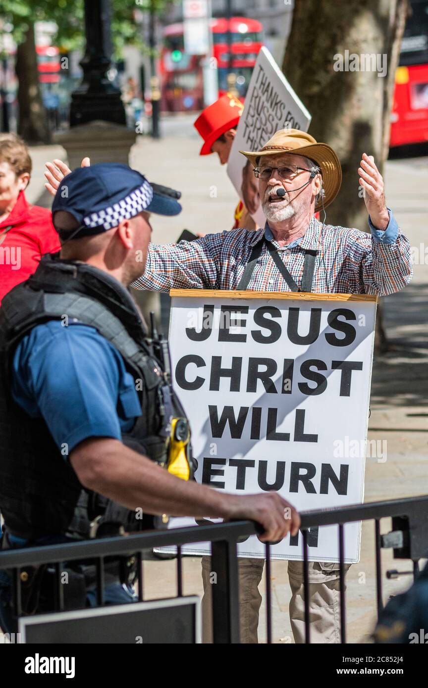 A Christian evangelist urges repentance as the end of the world is nigh ...