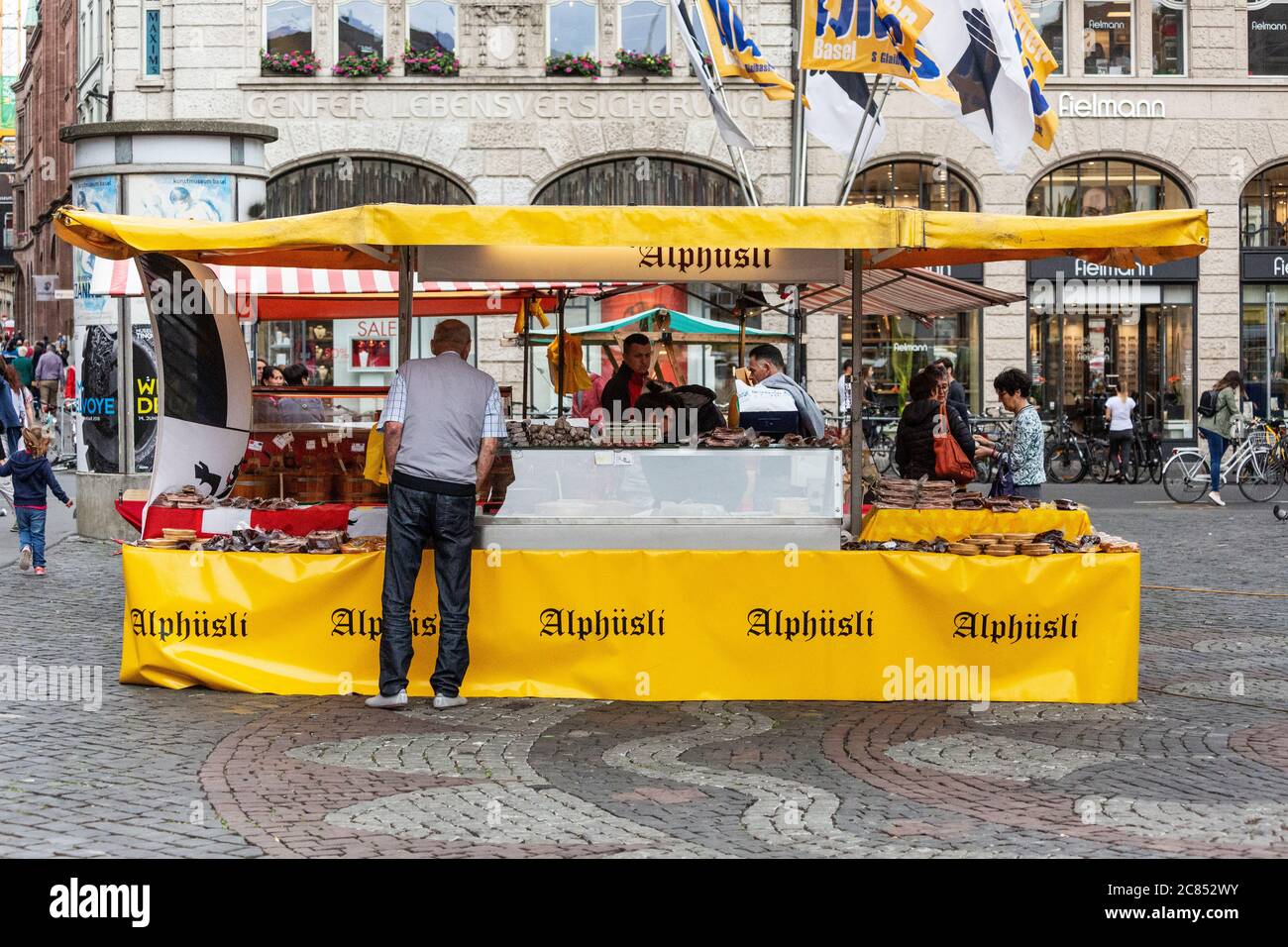 Food stall banner hi-res stock photography and images - Alamy