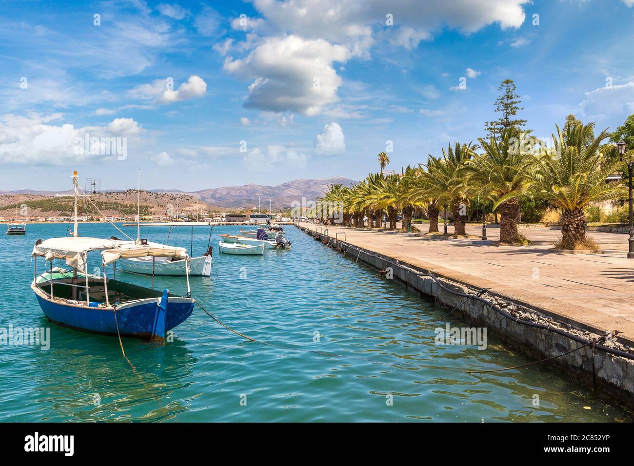 Greece, Nafplion in a beautiful summer day Stock Photo - Alamy