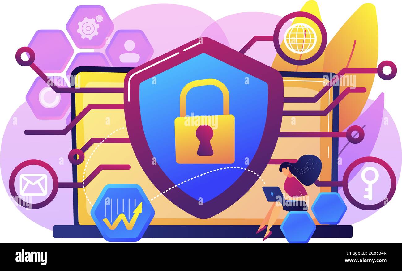 Privacy engineering concept vector illustration Stock Vector Image ...