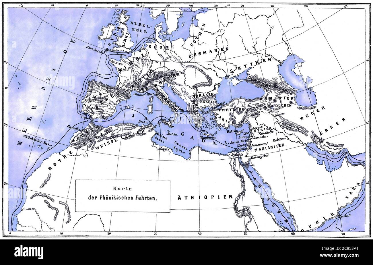 Phoenicians Trade Routes
