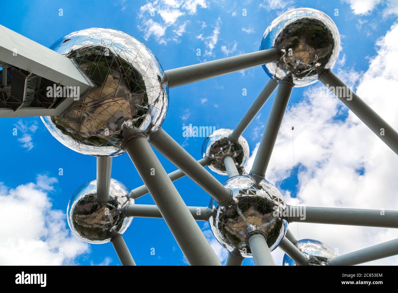 Atomium structure in summer day in Brussels, Belgium Stock Photo - Alamy