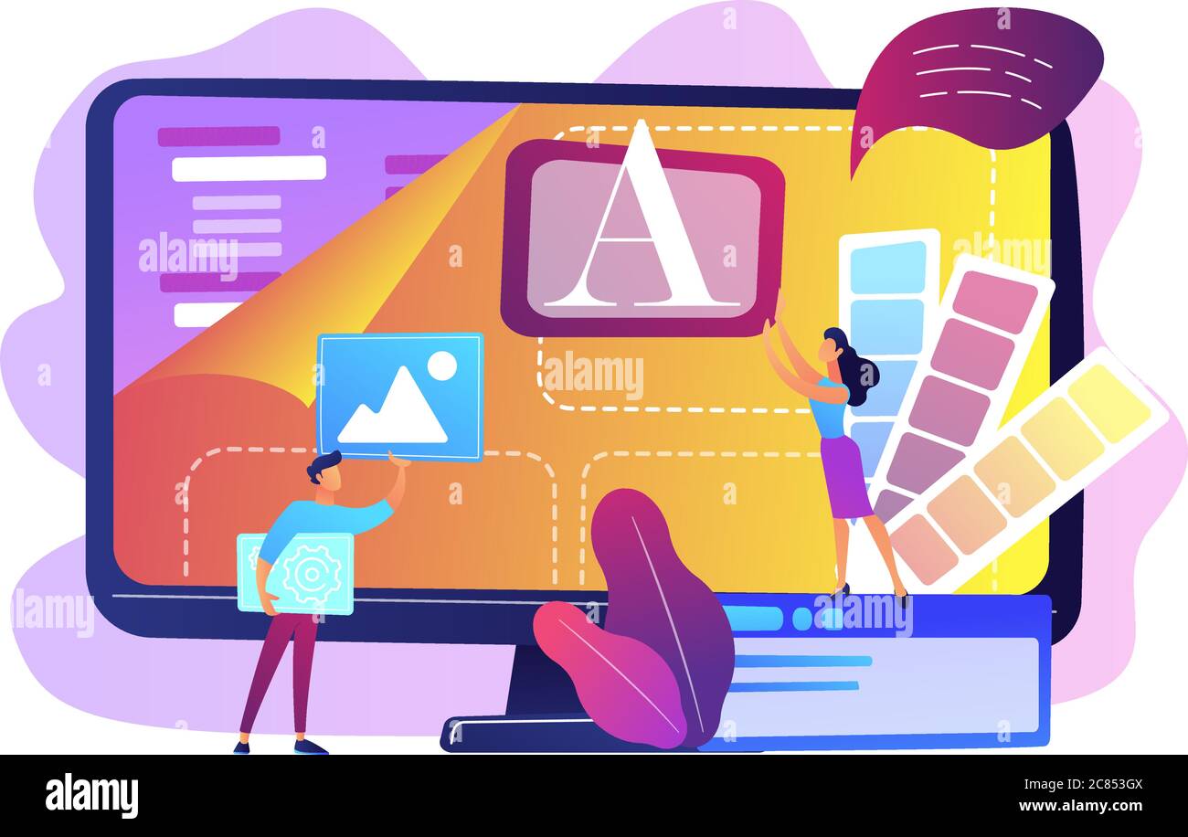 Low code development concept vector illustration Stock Vector Image & Art - Alamy