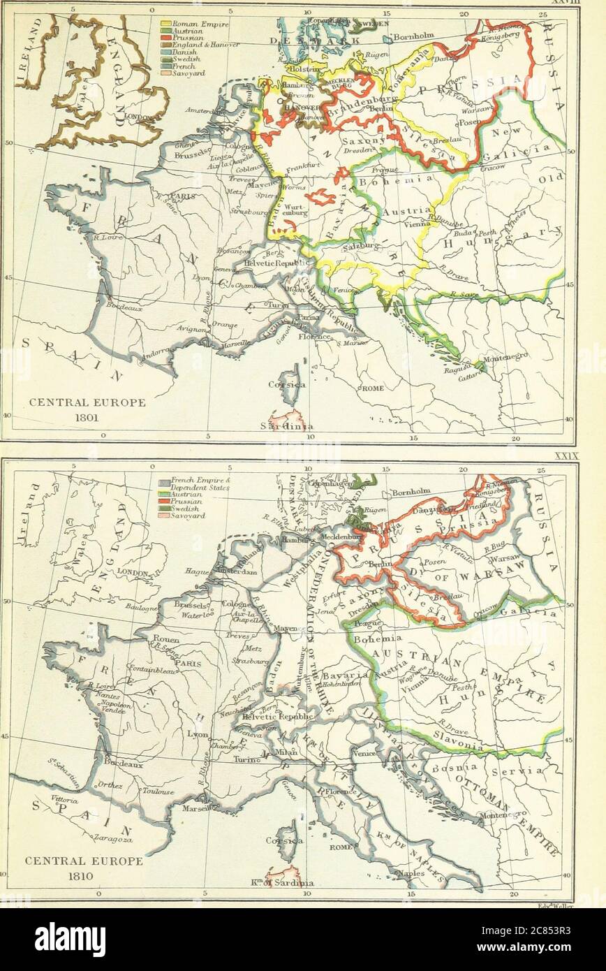 Historical Europe Maps High Resolution Stock Photography and Images - Alamy