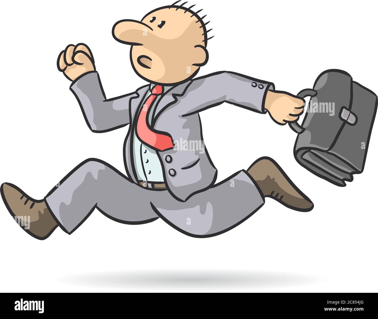 Cartoon character running Stock Vector Images - Alamy