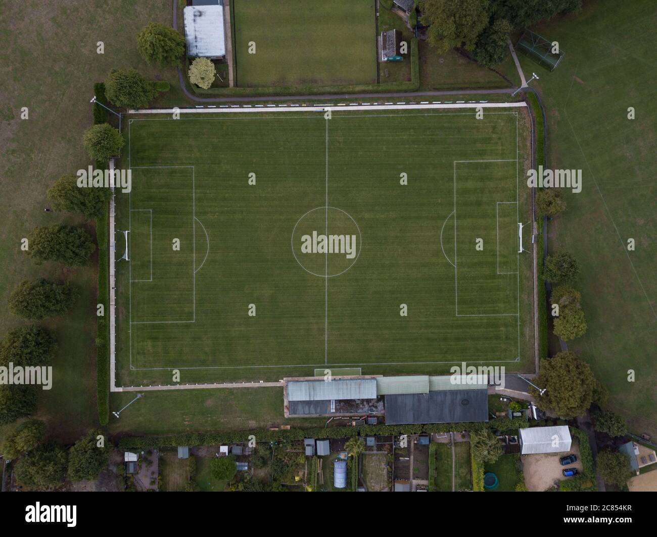 Rural football pitch hi-res stock photography and images - Alamy