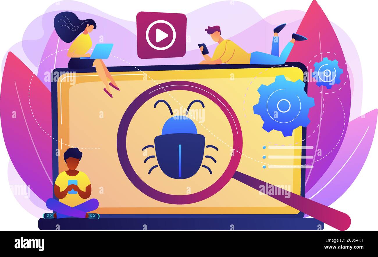 Beta testing concept vector illustration Stock Vector Image & Art - Alamy