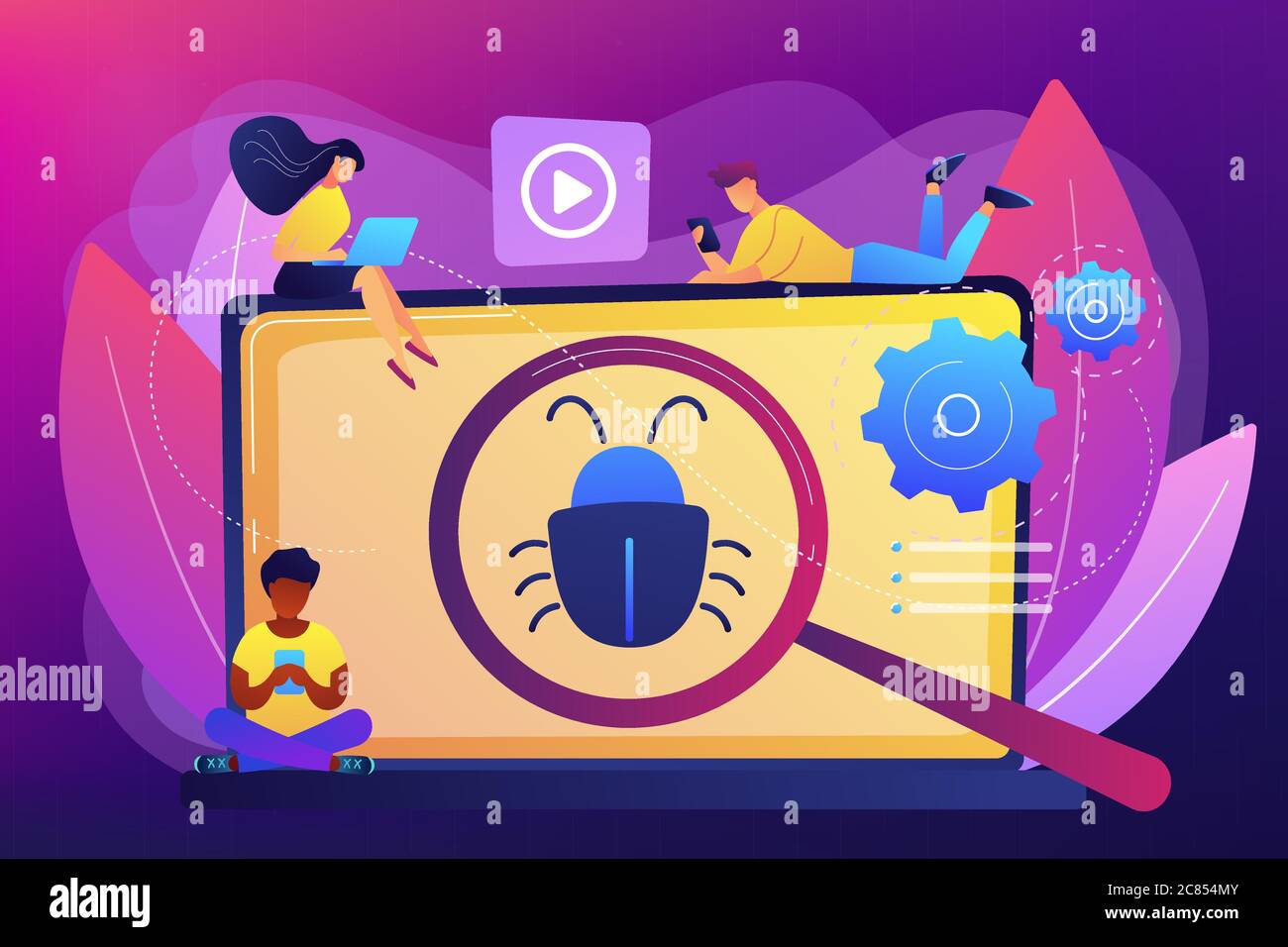 Beta testing concept vector illustration Stock Vector Image & Art - Alamy