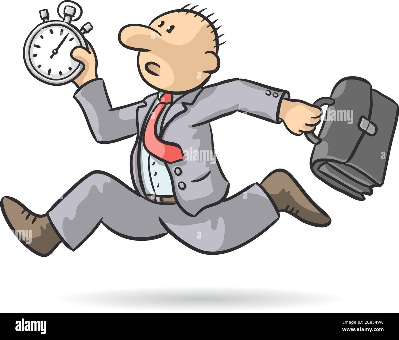 person runs with stopwatch Stock Vector Image & Art - Alamy