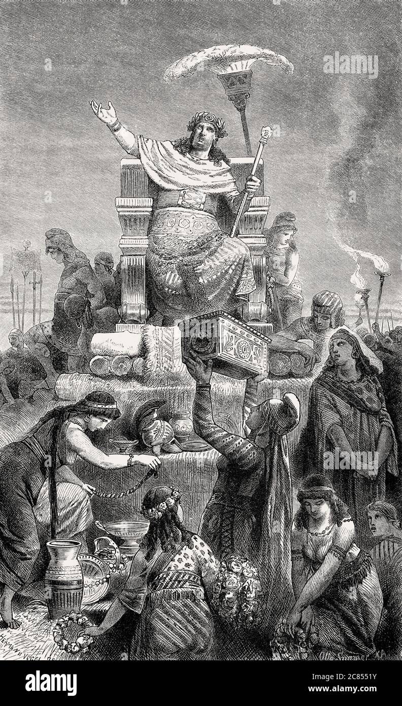 King croesus hi-res stock photography and images - Alamy