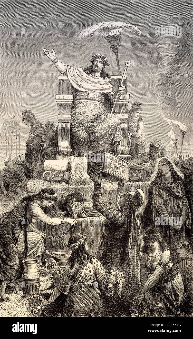 King croesus hi-res stock photography and images - Alamy