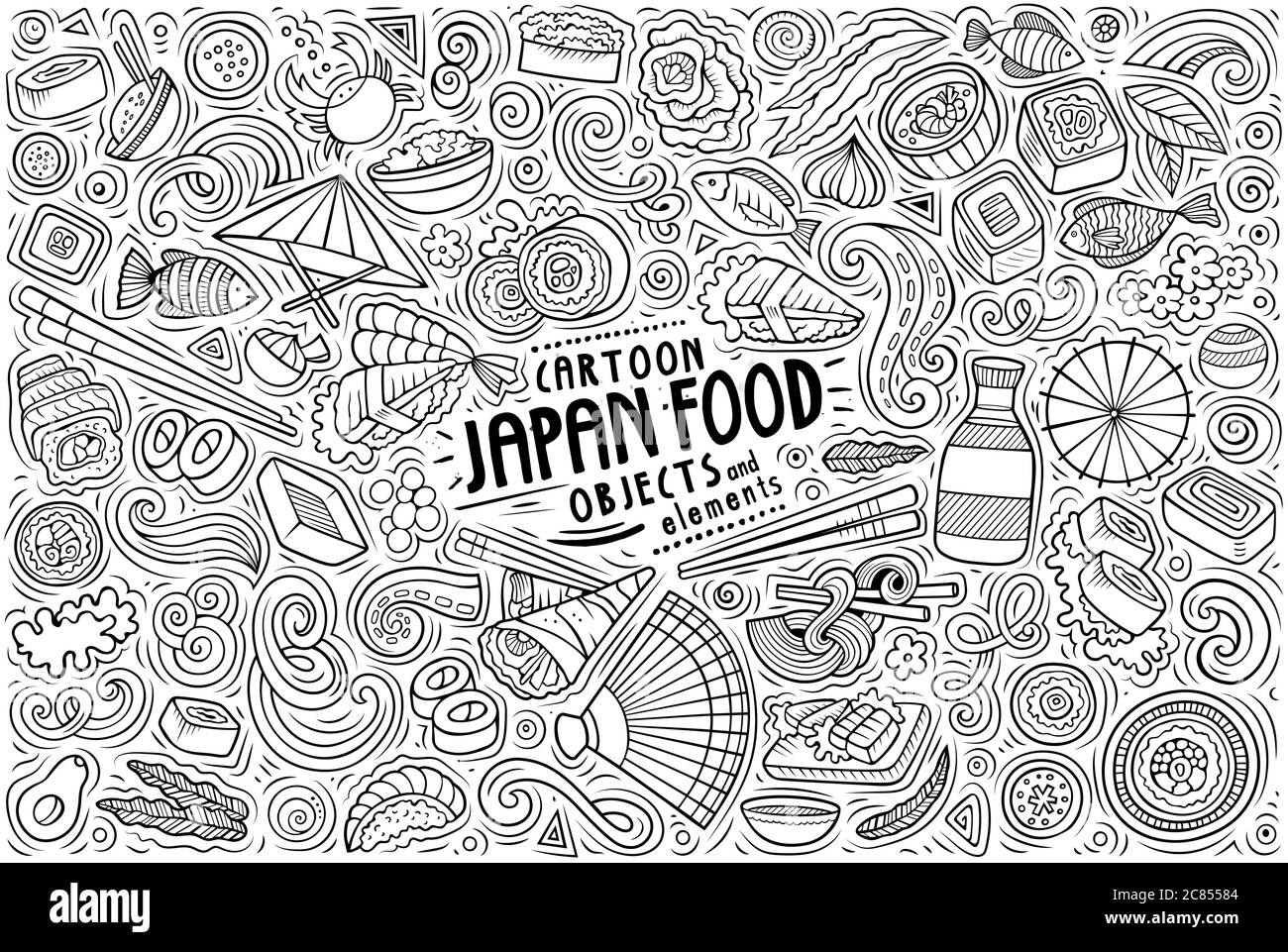 Japanese symbols icon set Black and White Stock Photos & Images - Alamy