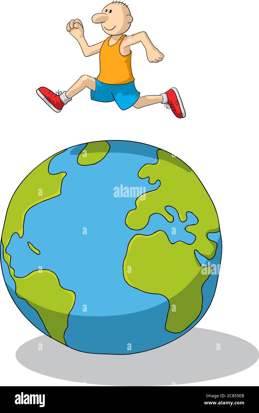 skip the world Stock Vector Image & Art - Alamy
