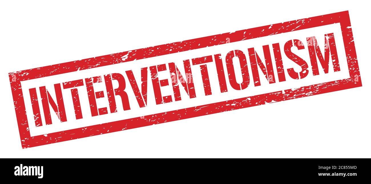 Interventionism stamp hi-res stock photography and images - Alamy