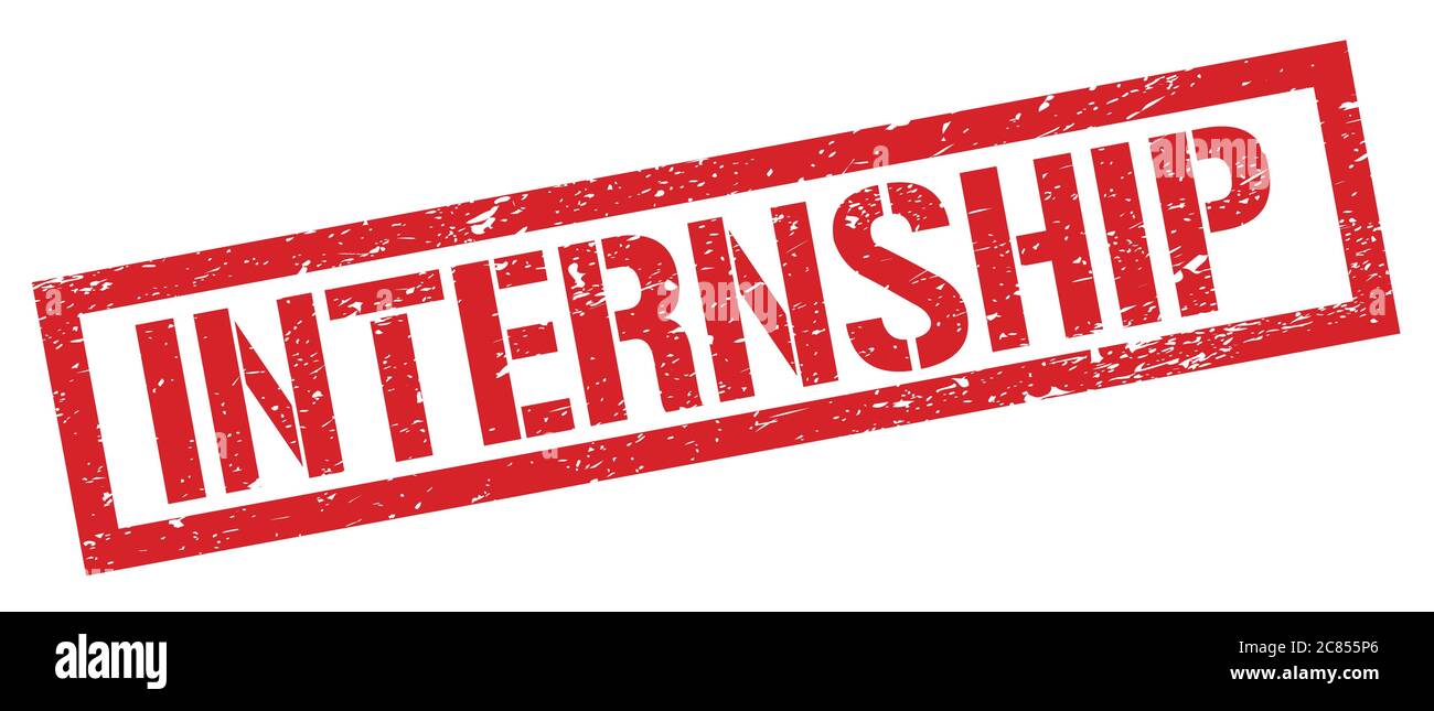 Internship stamp hi-res stock photography and images - Alamy