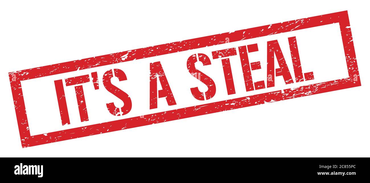 Its A Steal Stamp High Resolution Stock Photography and Images - Alamy