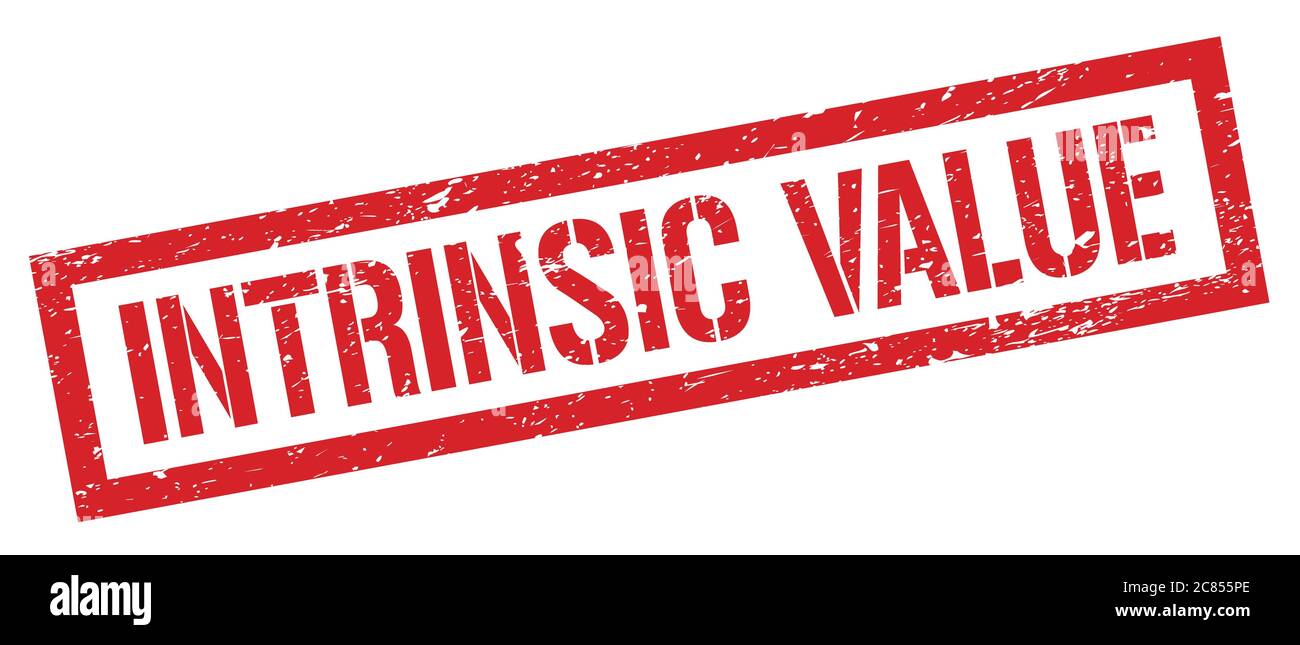 Intrinsic value word hi-res stock photography and images - Alamy