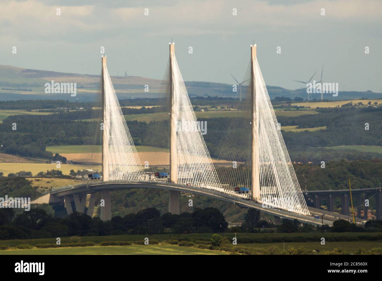 Edinburgh, Scotland, UK. 21st July, 2020. Pictured: The Queensferry ...