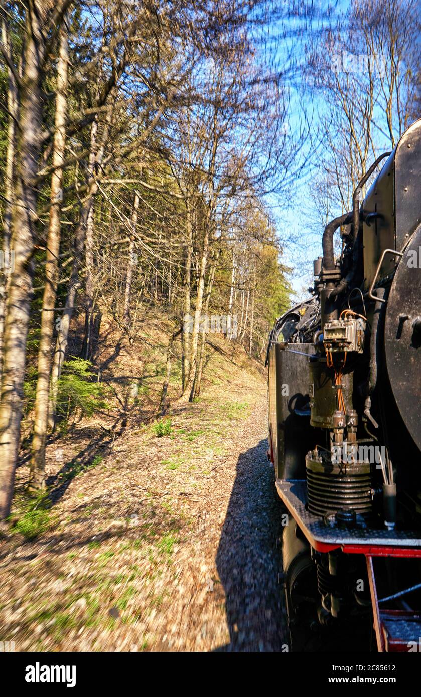 Harz national park summer steam train hi-res stock photography and ...