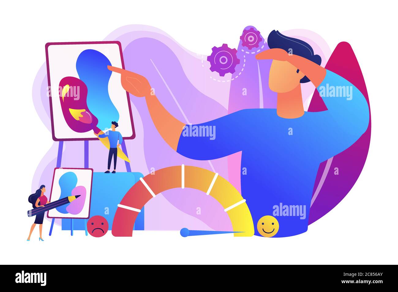 Emotional design concept vector illustration Stock Vector Image & Art ...