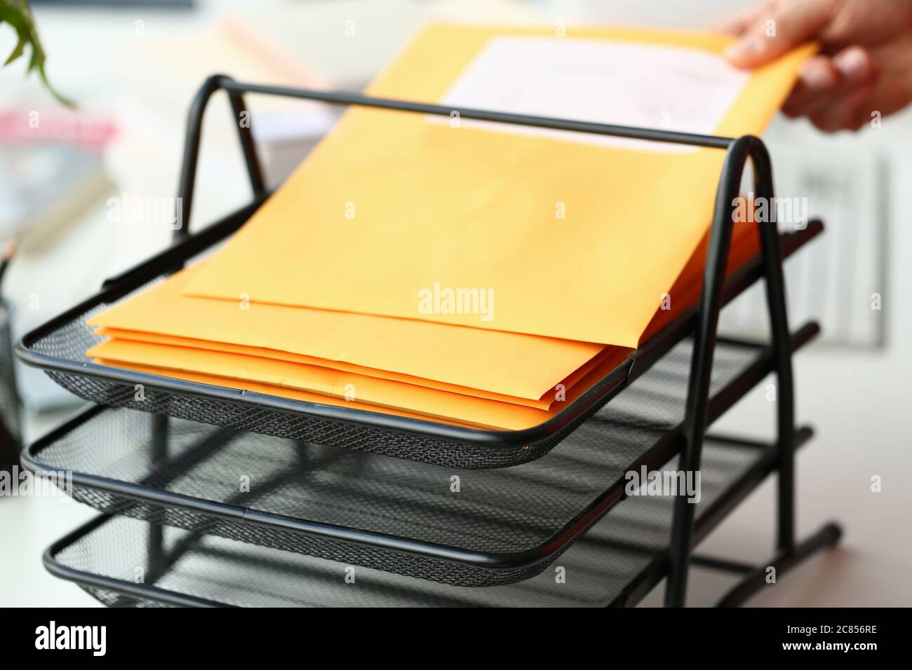 Files rack hi-res stock photography and images - Alamy