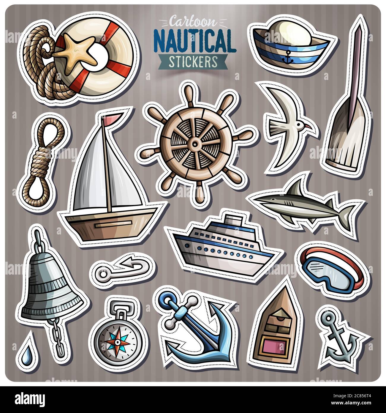 Anchor light yacht Stock Vector Images - Alamy