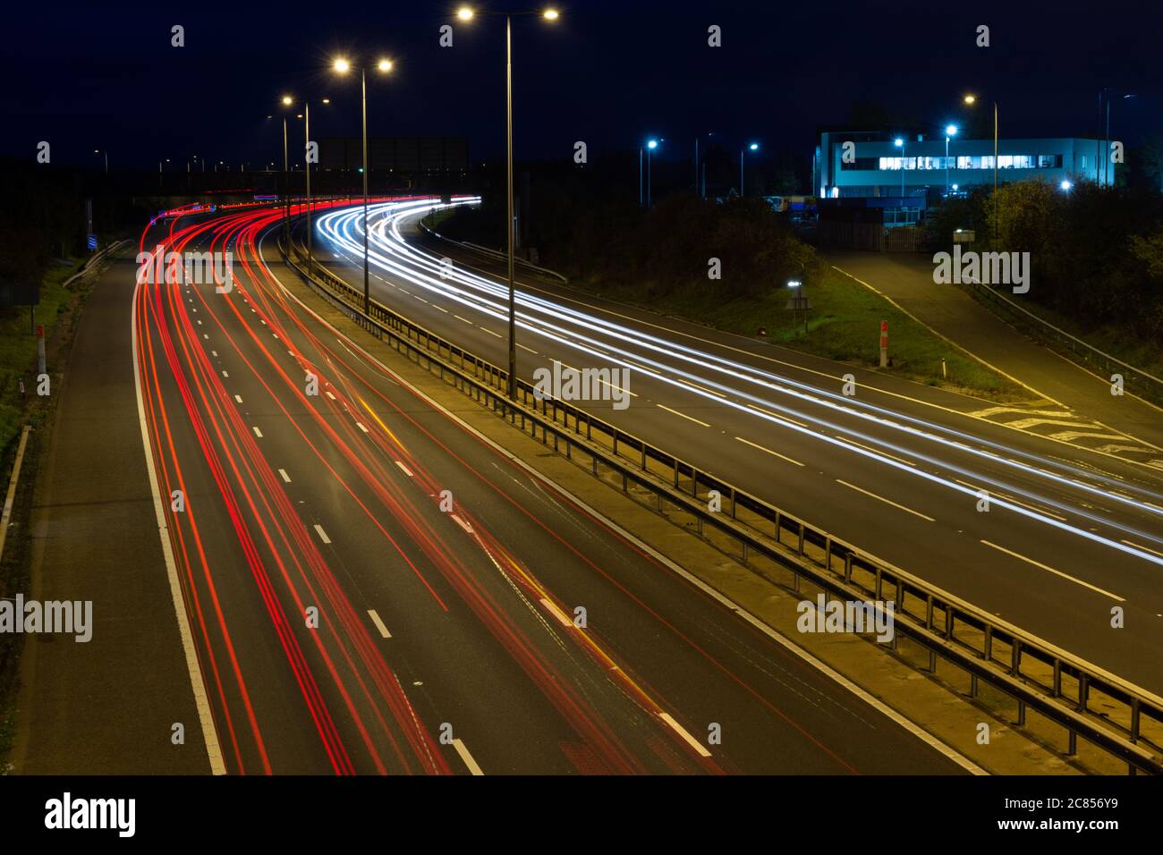 Lorry motorway movement hi-res stock photography and images - Alamy