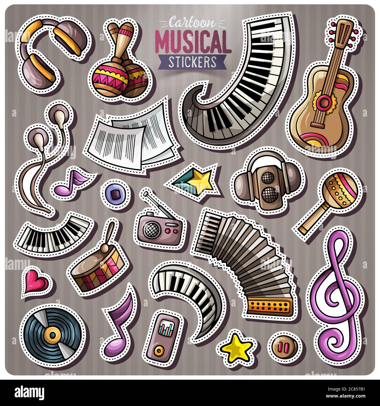 Piano pins Stock Vector Images - Alamy