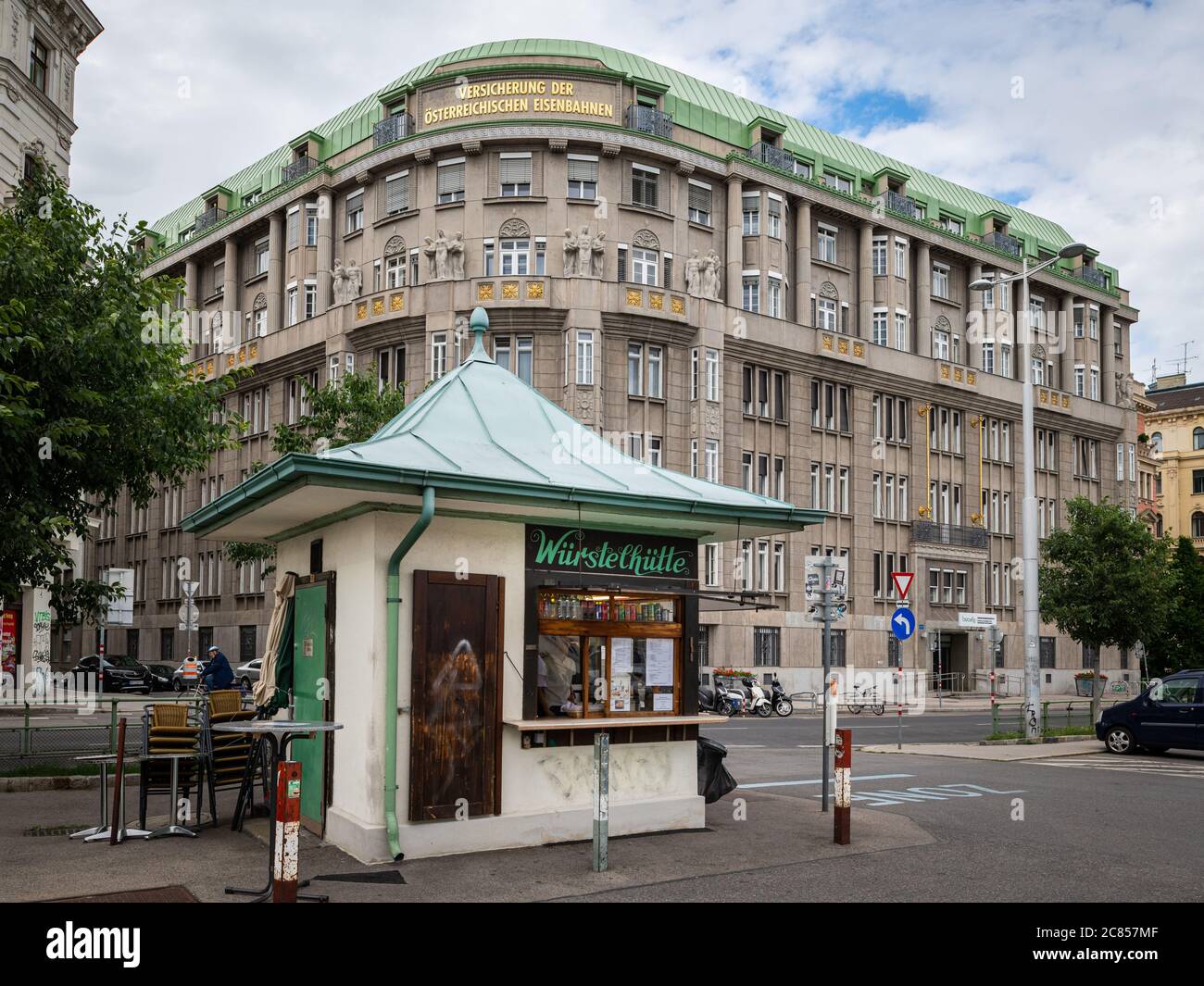 Viennese sausage stand culture hi-res stock photography and images - Alamy