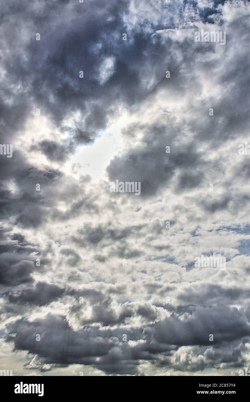 Rain clouds on a summers day hi-res stock photography and images - Alamy