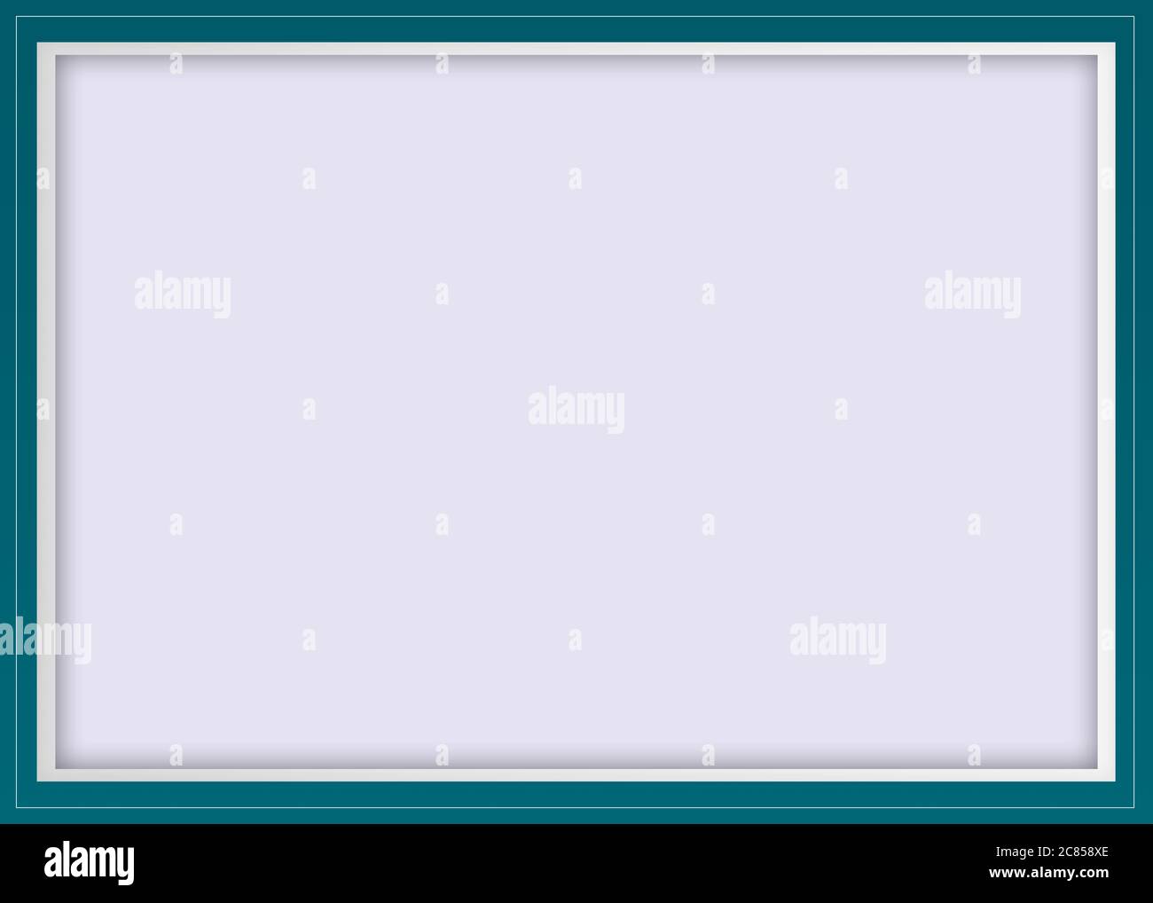 Modern Blue & White color Blank Frame-For Social Media, Photoframe ...