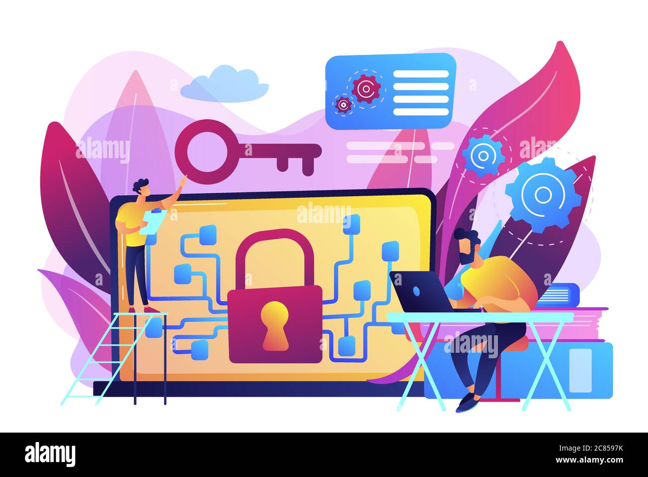 Data leakage concept vector illustration Stock Vector Image & Art - Alamy