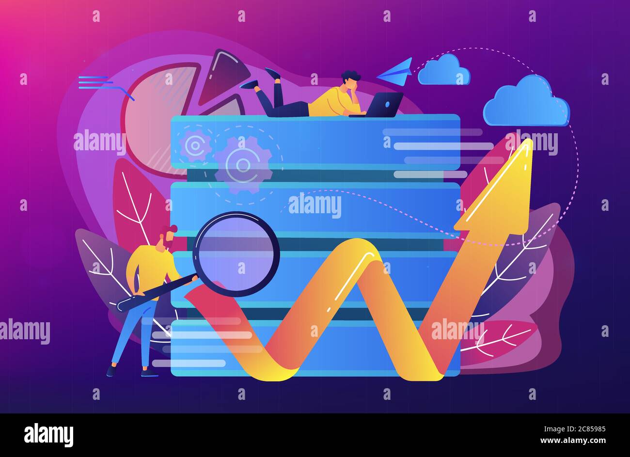 Big data tools concept vector illustration Stock Vector Image & Art - Alamy