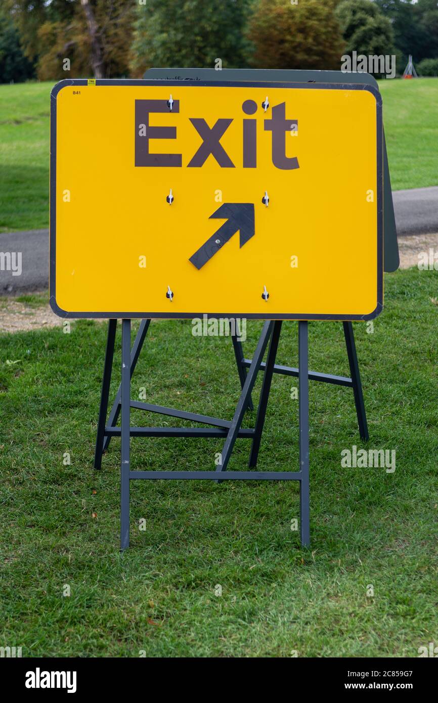 Vector exit hi-res stock photography and images - Alamy