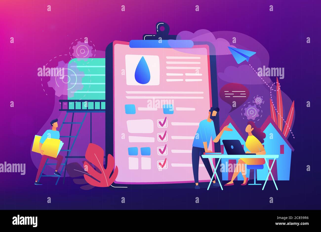 City management presentation Stock Vector Images - Alamy