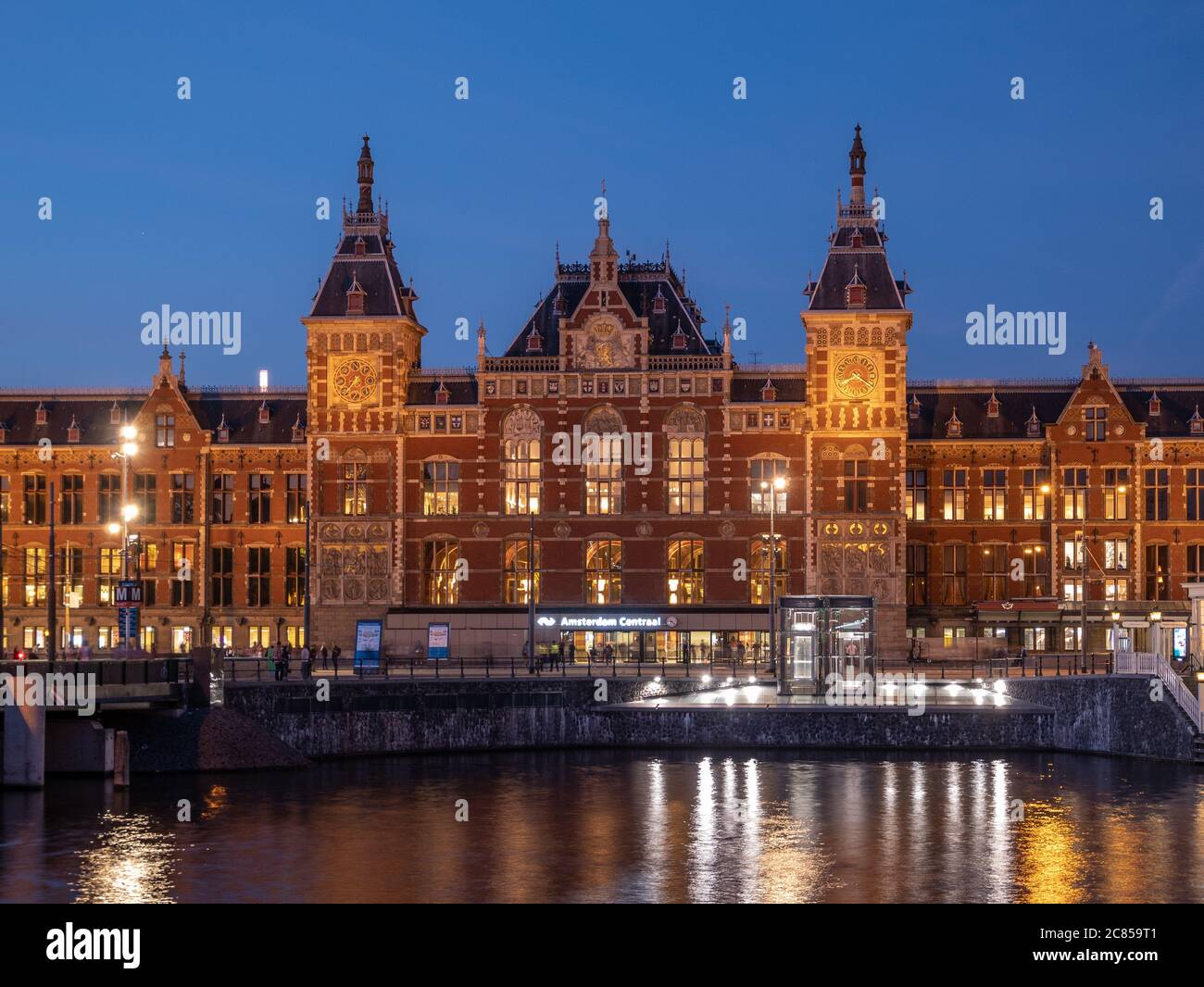 Amsterdam, Netherlands - October 15 2018: The outside of Amsterdam's ...