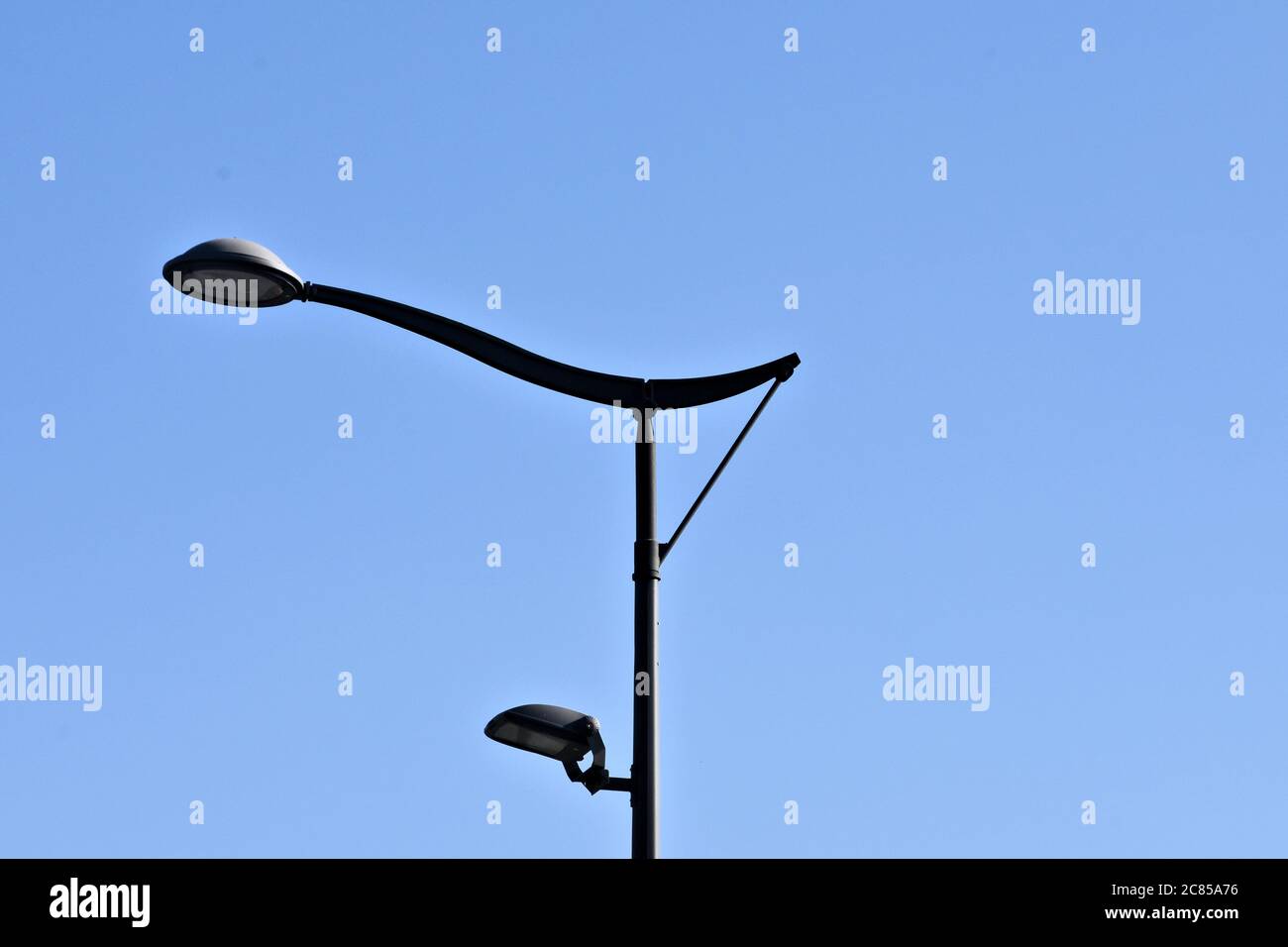Unusual street lamp Stock Photo - Alamy