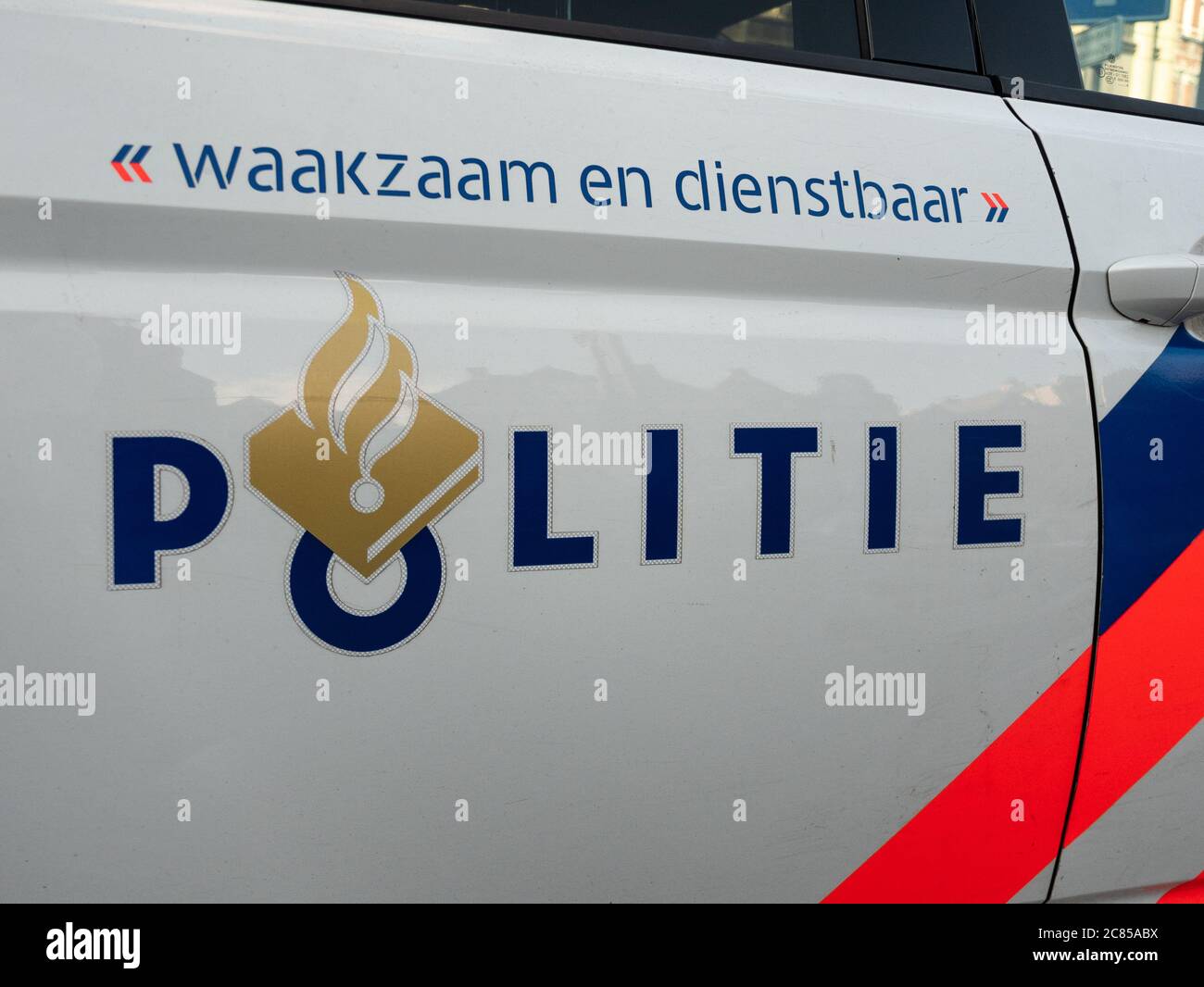 Dutch police car hi-res stock photography and images - Alamy