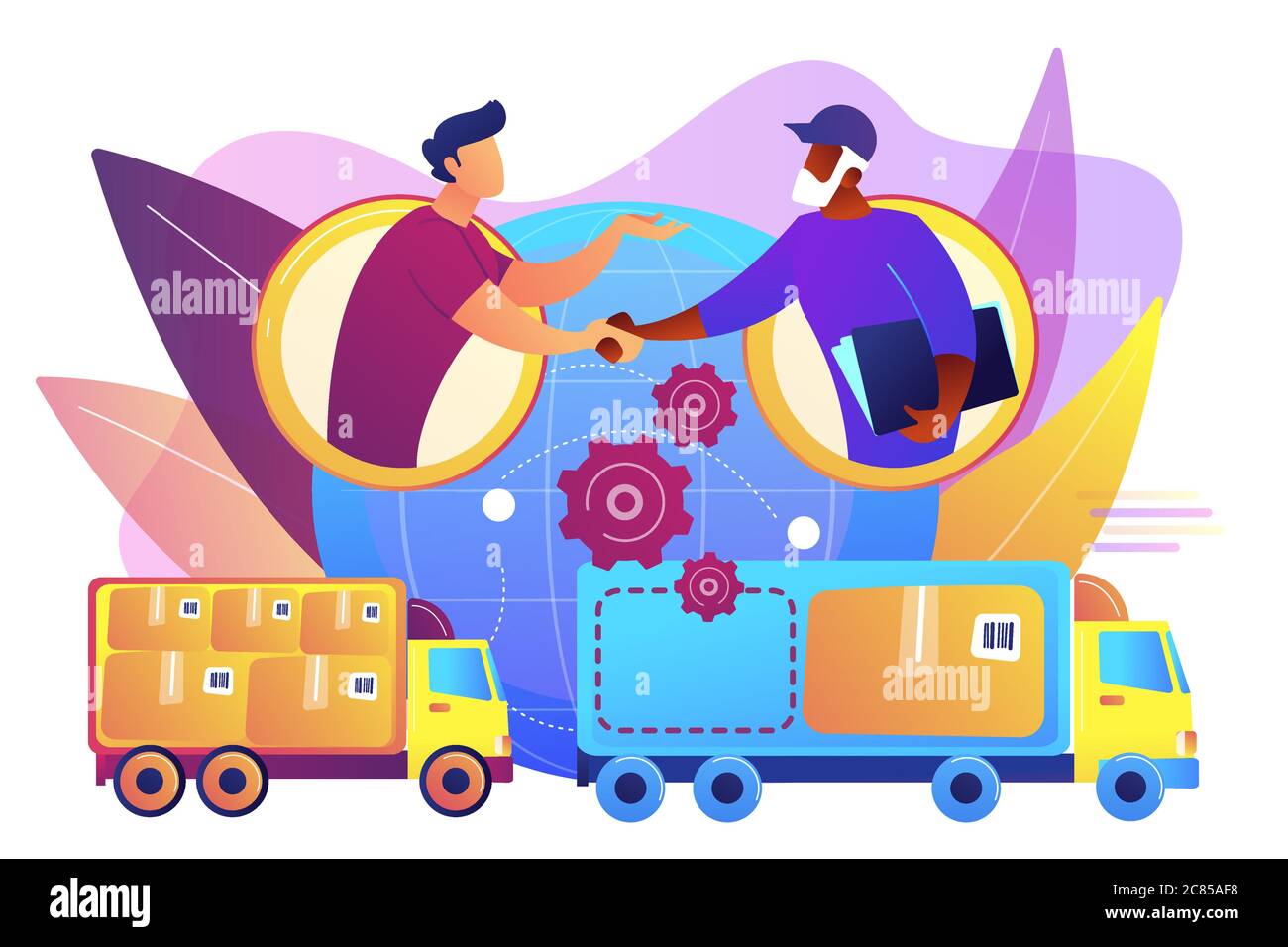 Logistics And Supply Chain High Resolution Stock Photography and Images ...